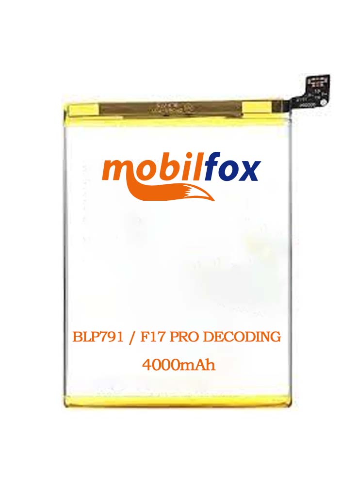 Oppo F17 PRO(BLP791)-4000mAh – MobilFox Corporation